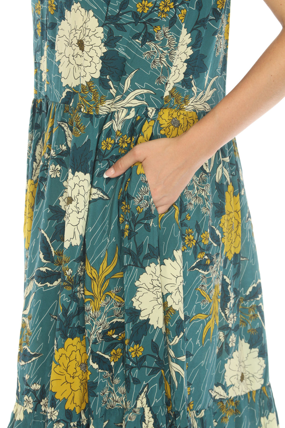 Johnny WaCadecki Kari Floral Maxi Dress | Johnny Was — AfterRetail