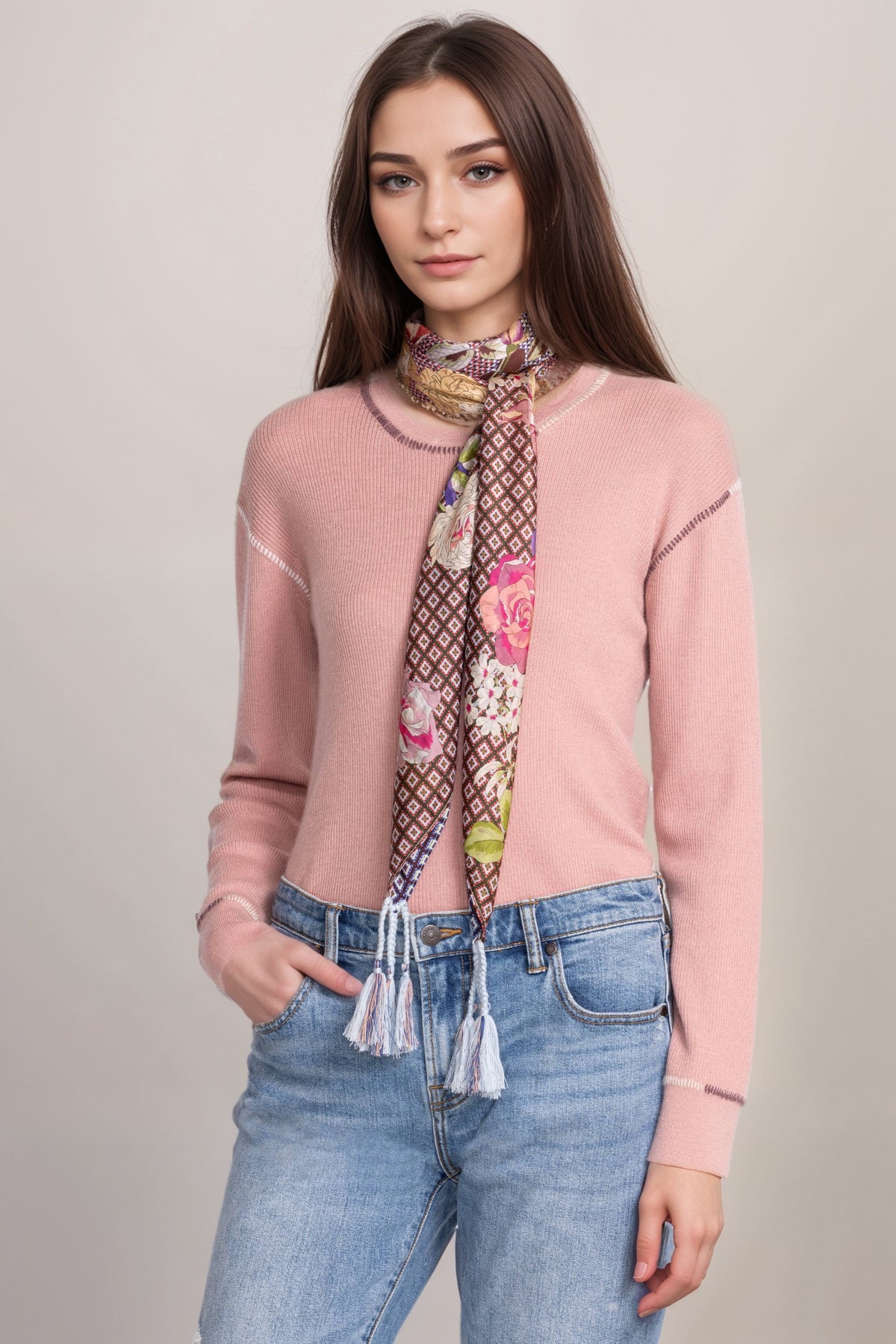 Women's Cathron Silk Scarf C94923 | Johnny Was — AfterRetail