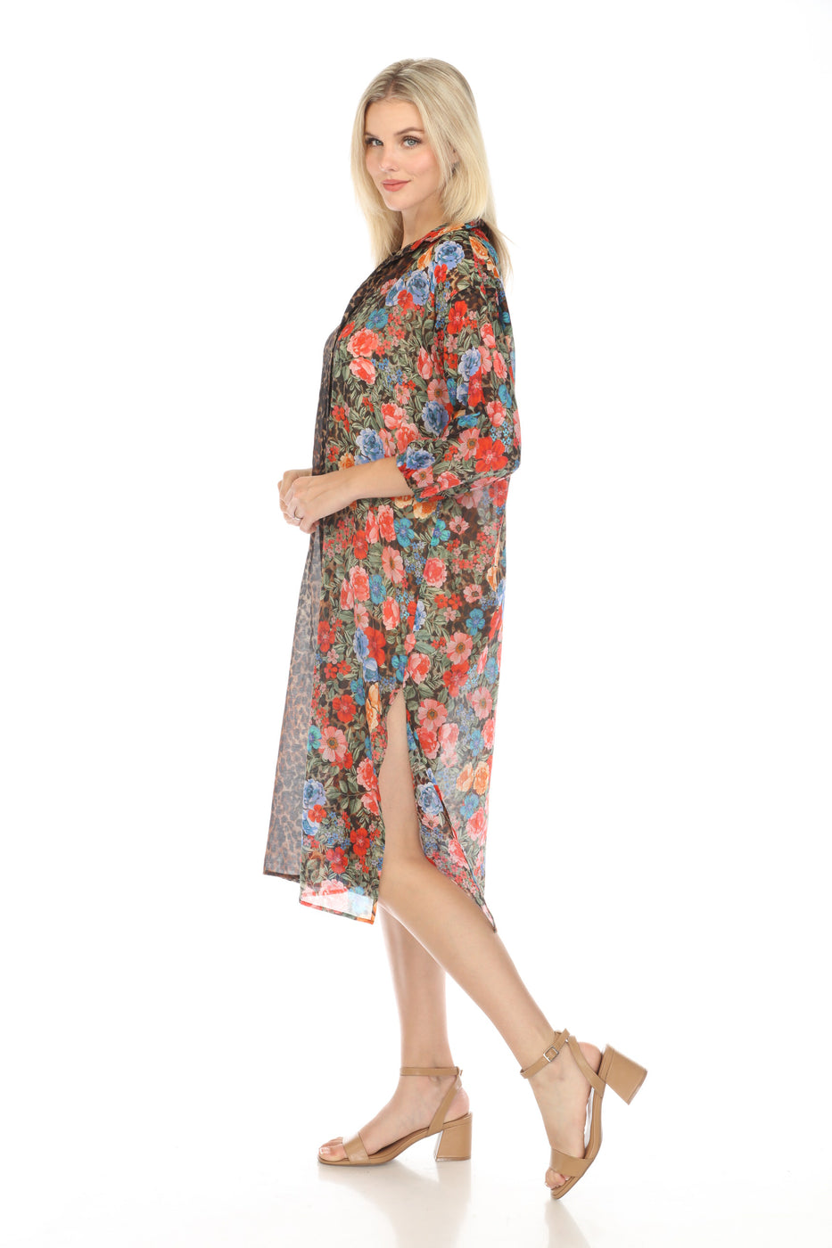 Cheetah Long Shirt Dress | Johnny Was — AfterRetail