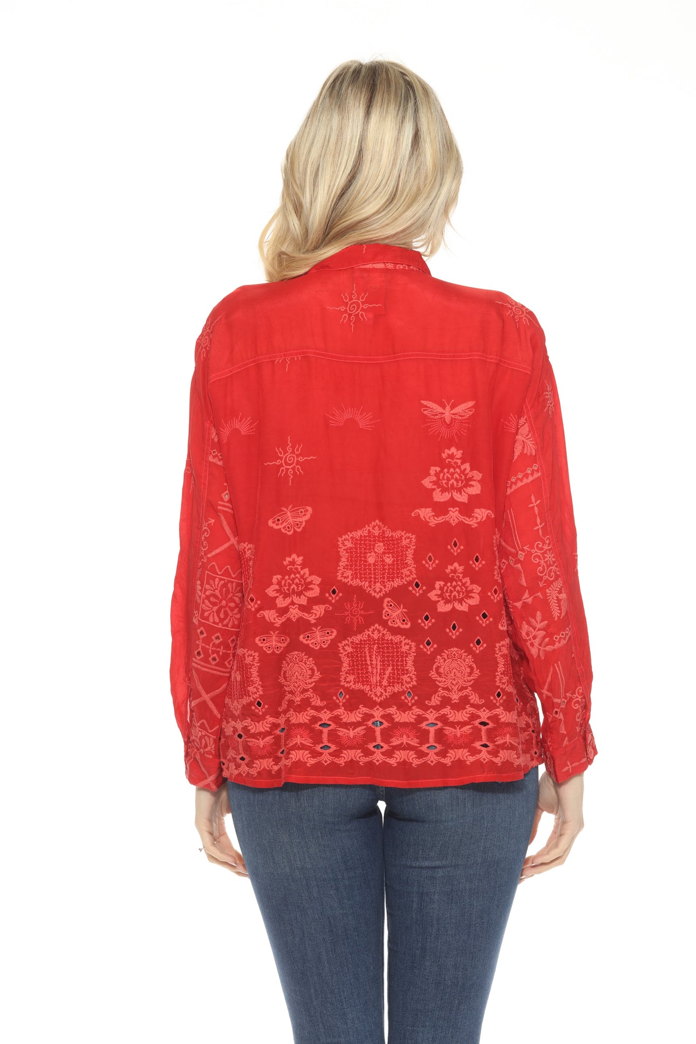 Women's Firefly Glow Slim Audrey Button Down C18824-8 | Johnny Was ...