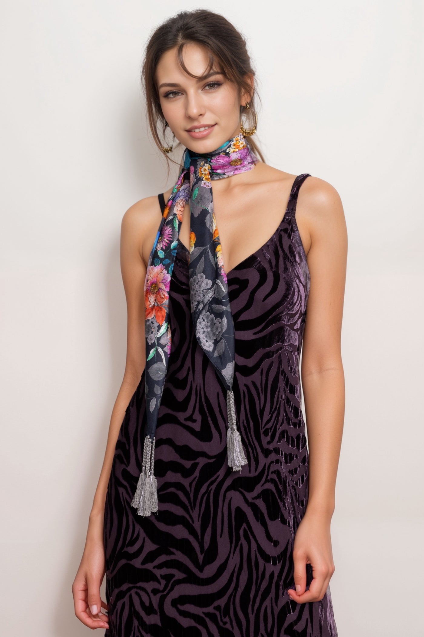 Women's Fall Dance Silk Scarf C95423 | Johnny Was — AfterRetail