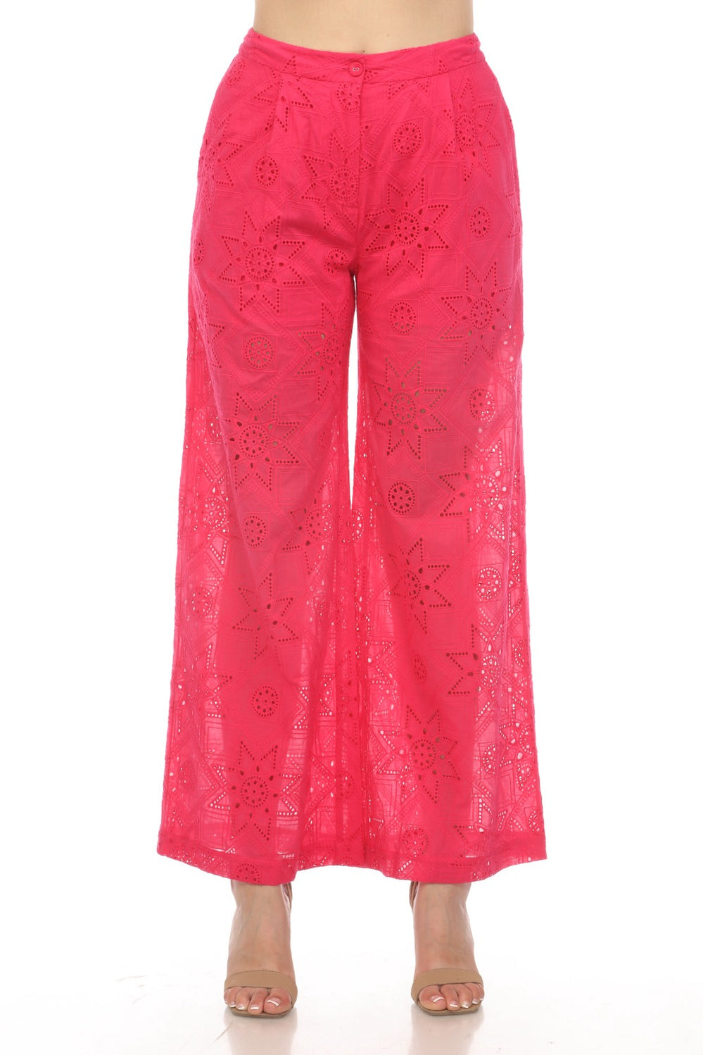 Johnny Was Jade Kolbie Wide Leg Pants Boho Chic L67324 — AfterRetail