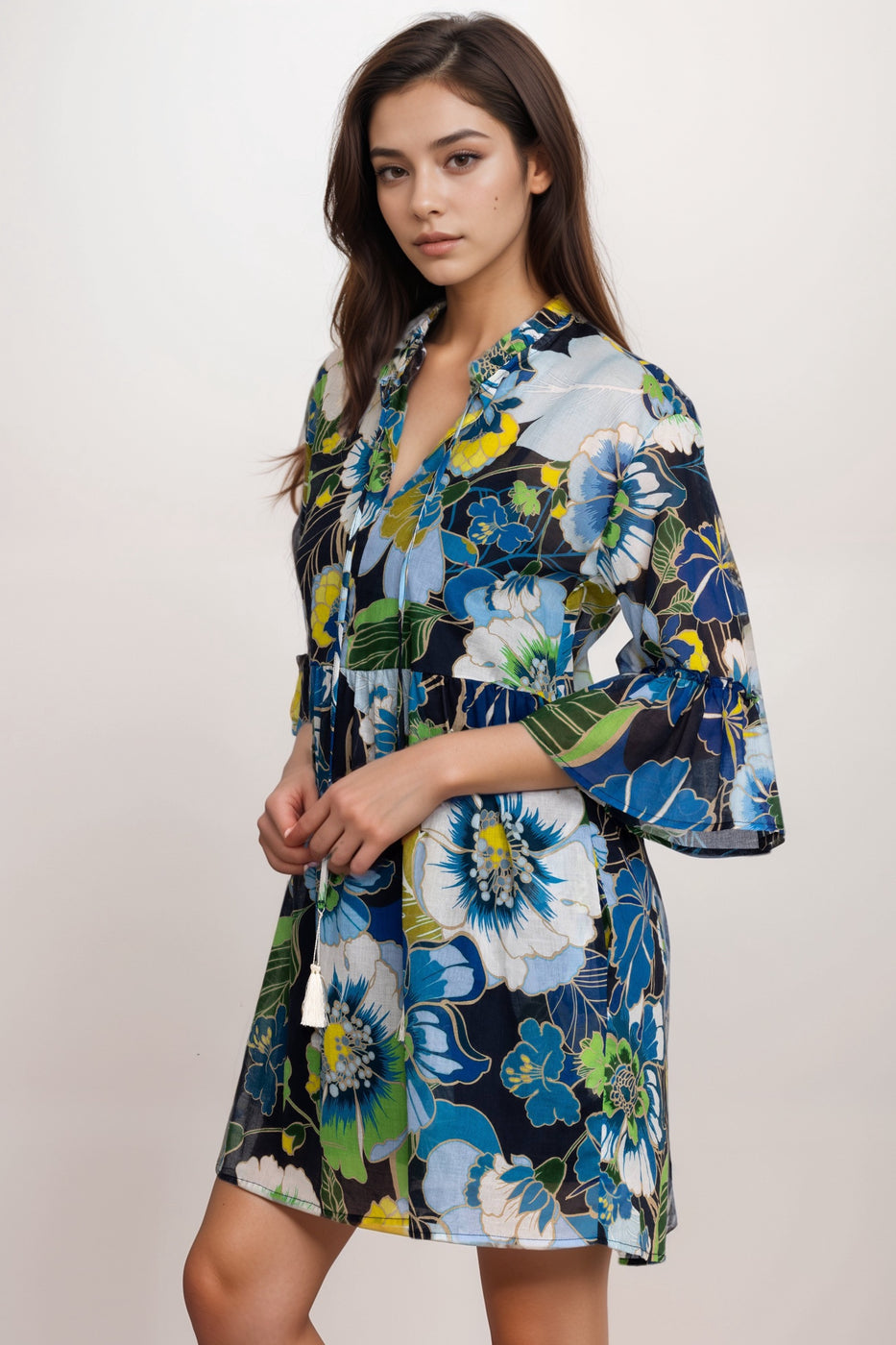 Women's Jenn High Low Mini Dress R31924 | Johnny Was — AfterRetail