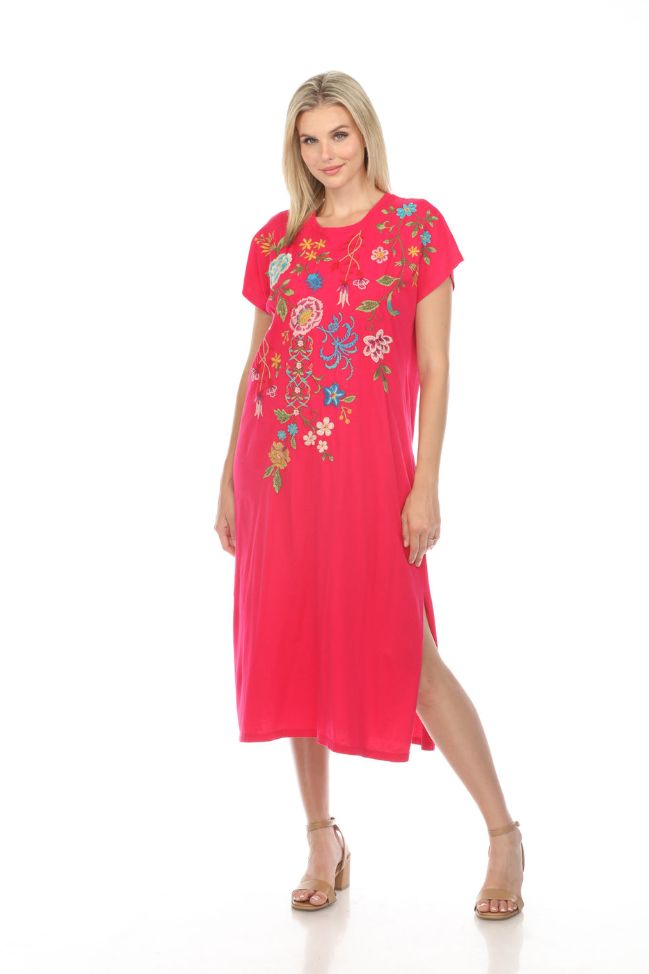 Women's Sheri Relaxed Knit Dress J31524 | Johnny Was JWLA — AfterRetail