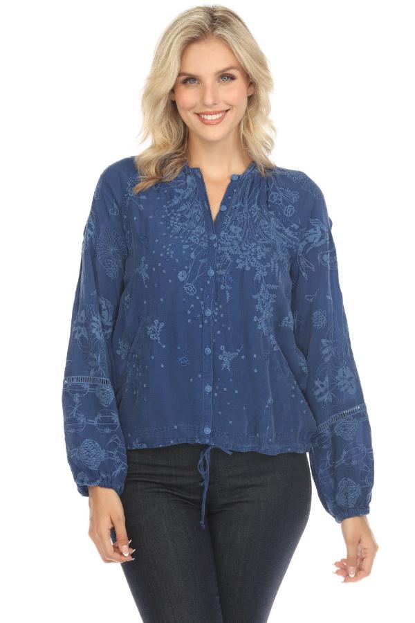Johnny Was Gwyn Meadow Embroidered Jacket C40924 — AfterRetail