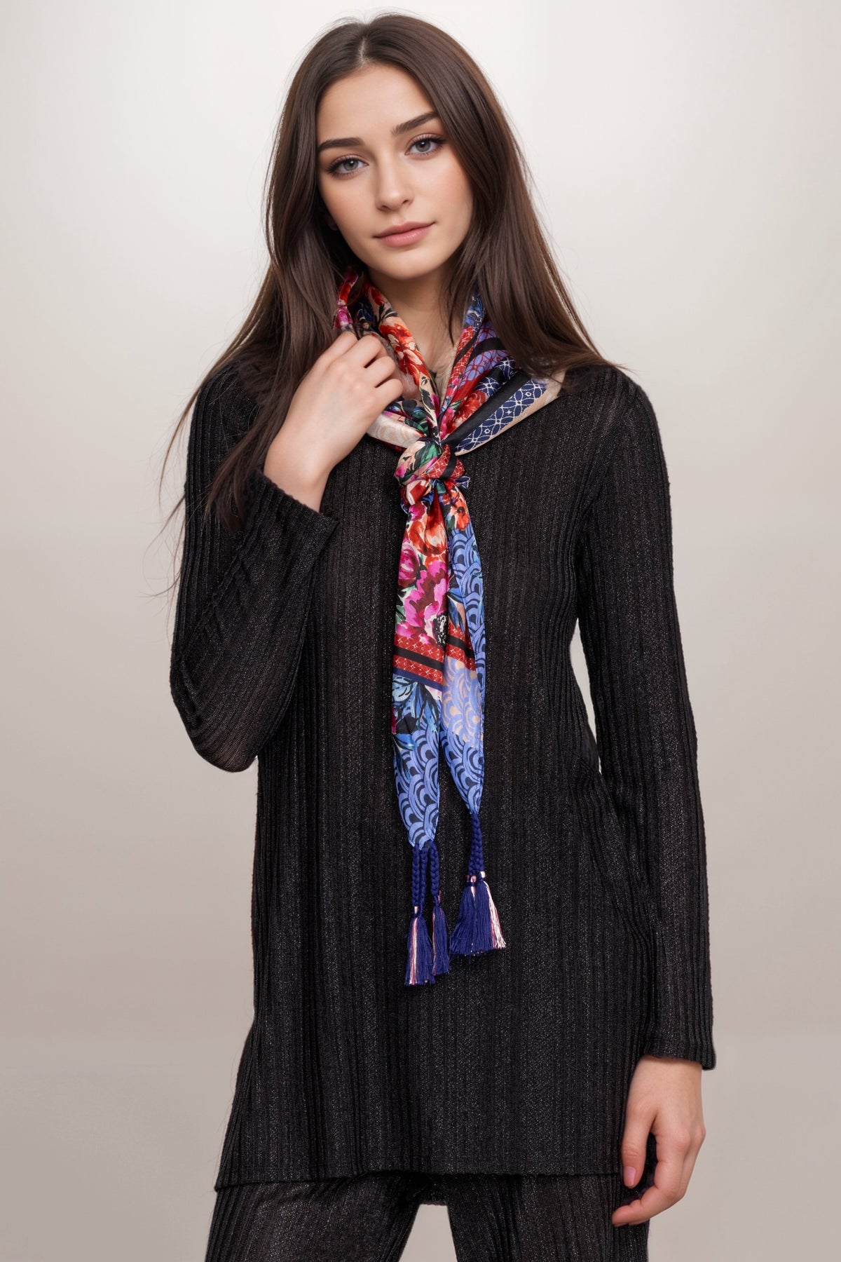 Women's Window Silk Scarf C96623-O | Johnny Was — AfterRetail