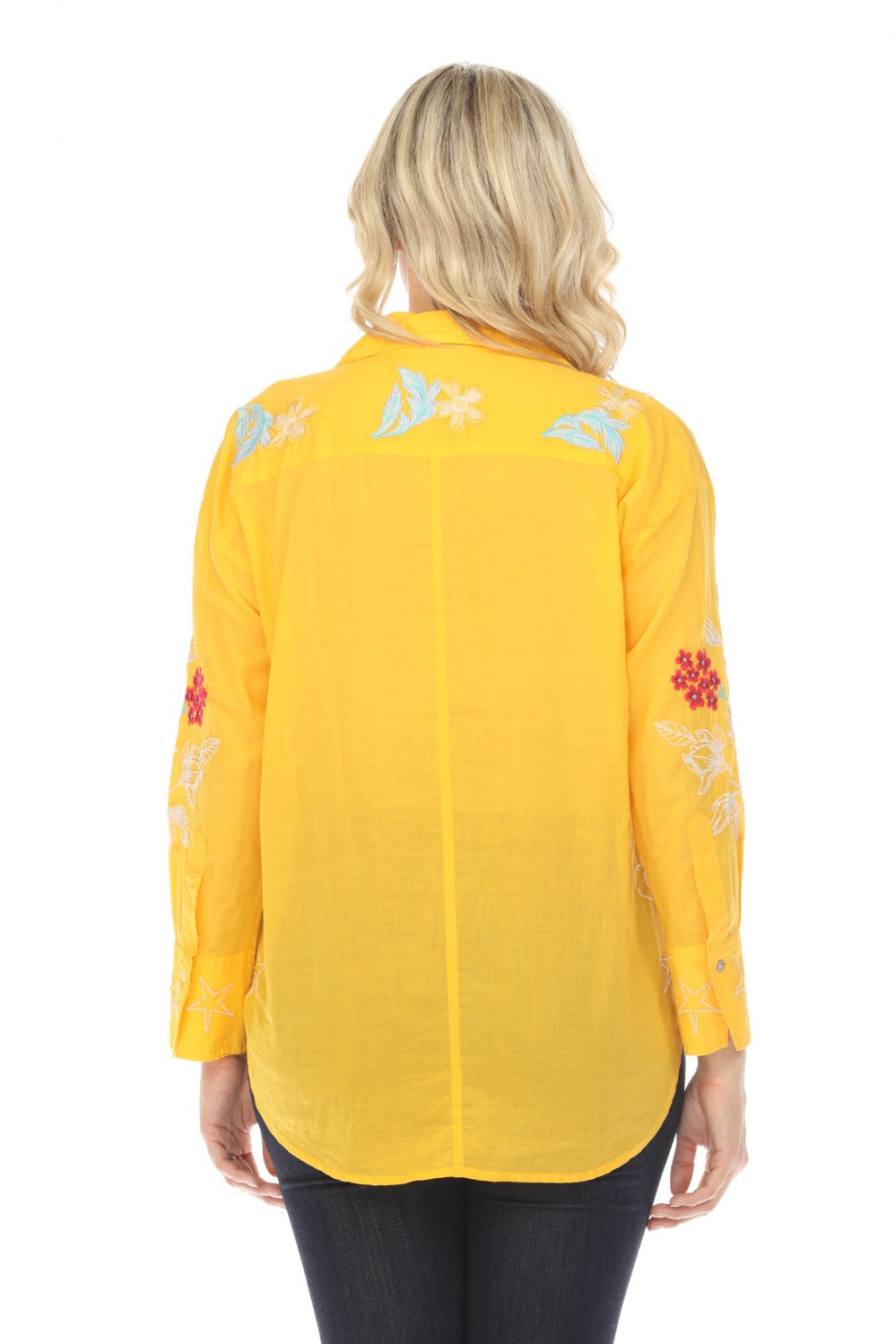 Women's Malory Relaxed Seamed Shirt | Johnny Was Workshop — AfterRetail