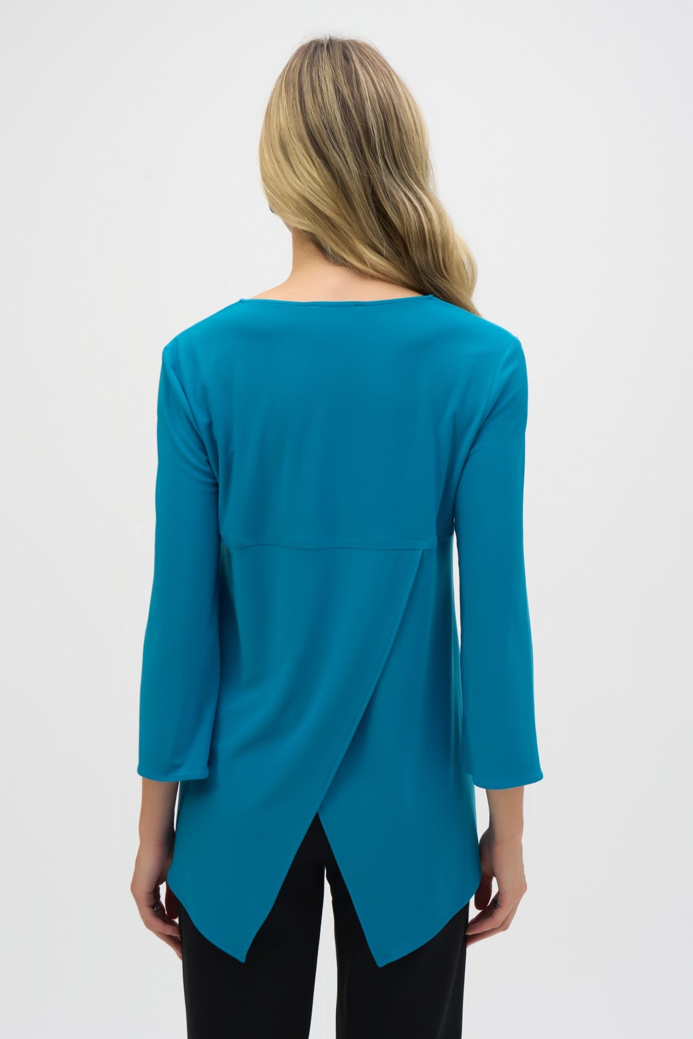 Joseph Ribkoff Embellished Zip Front Tunic Top 243314 — AfterRetail